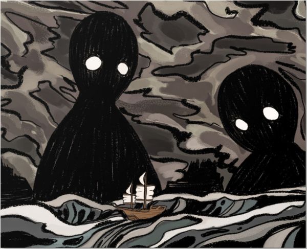 อุมิ โบสึ (Umi bozu) ภูตผีร่างยักษ์ที่เต็มไปด้วยปริศนาแห่งท้องทะเล ...