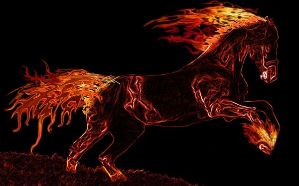 อพอโรชา (Apaosha) ปีศาจม้าดำแห่งความแห้งแล้ง ศาสนาโซโรอัสเตอร์ | อมรณา ...